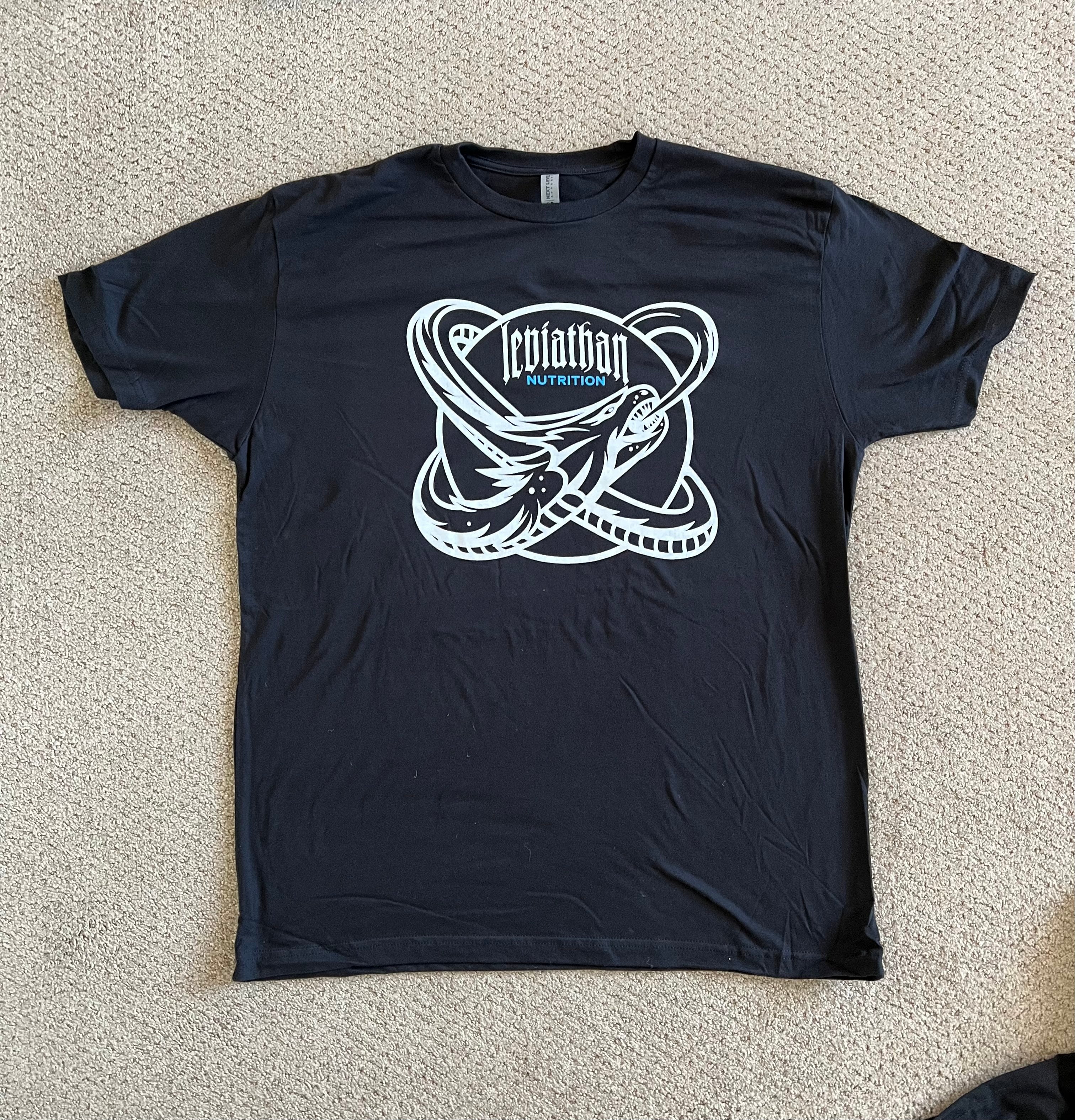 *NEW* Leviathan Black & White Logo Tees – Leviathan Nutrition